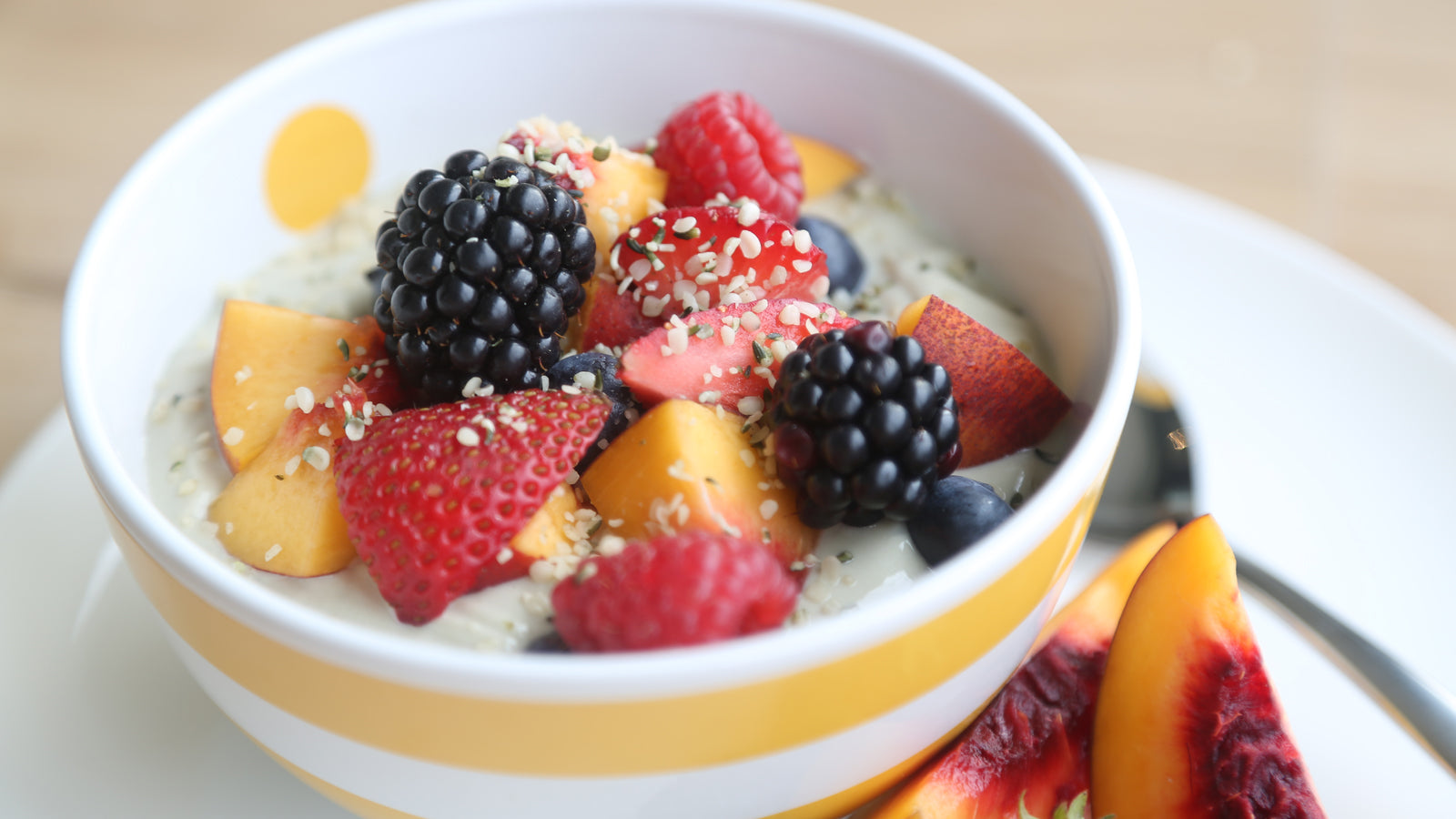 Fruit and Hemp Yogurt Parfait – Manitoba Harvest
