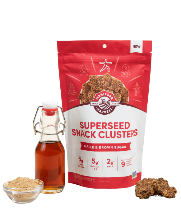Maple & Brown Sugar Superseed Snack Clusters – Manitoba Harvest