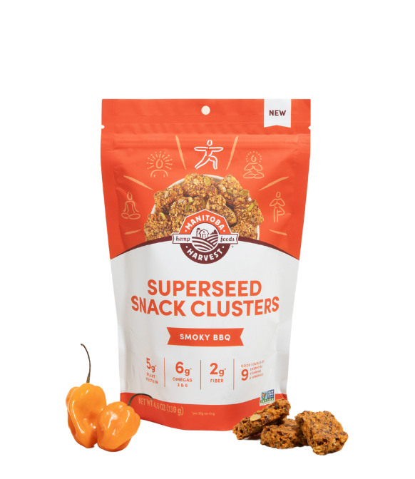 Smoky BBQ Superseed Snack Clusters – Manitoba Harvest
